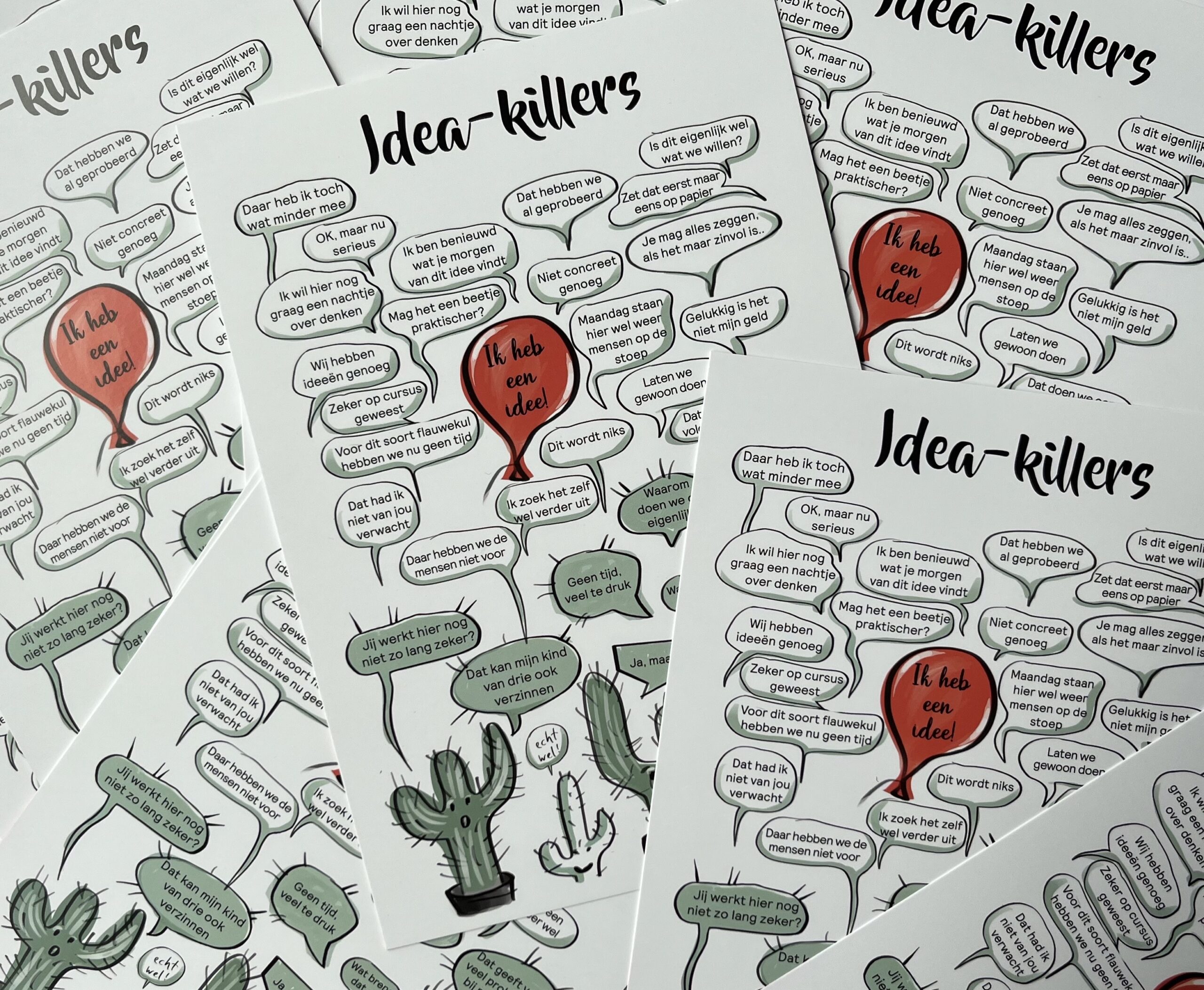 Idea killers: hoe je een idee meteen om zeep helpt - School of Creative ...